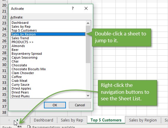 Work On Worksheet Tab In Excel Learn Excel VBA Macro